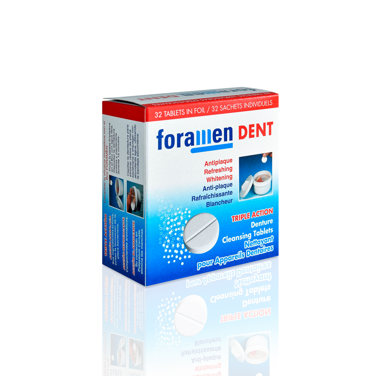 Pastilhas de Limpeza para Proteses Dentárias 32 un. - Foramen ...