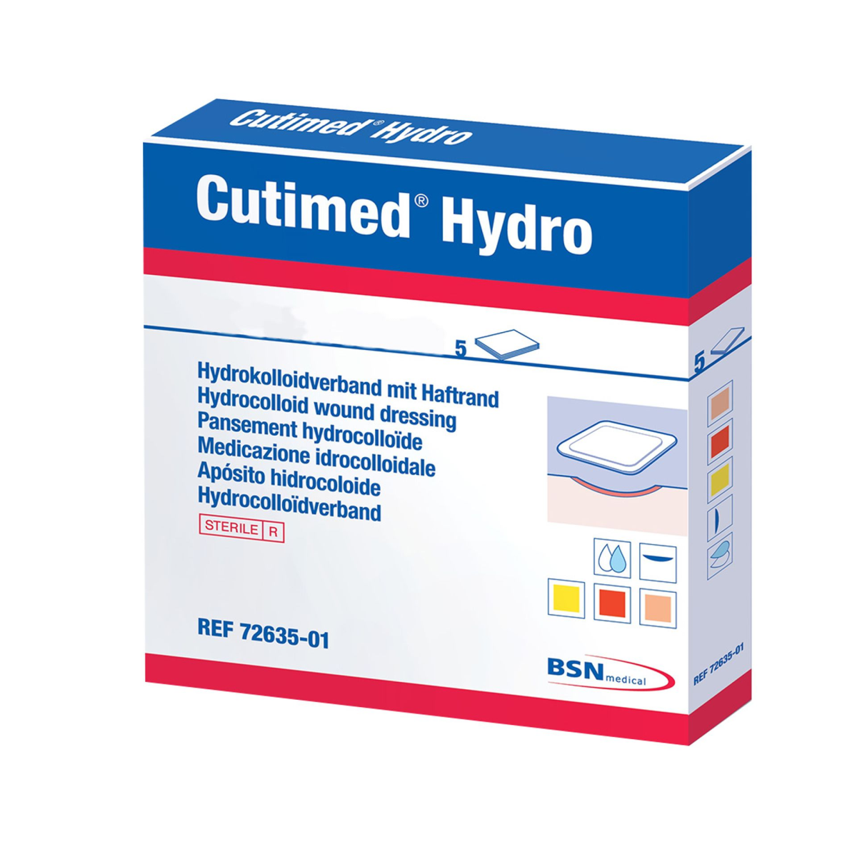 Cutimed Hydro B 10 x 10 cm - 5 unidades - 1014351336.02 - Gameiros ...
