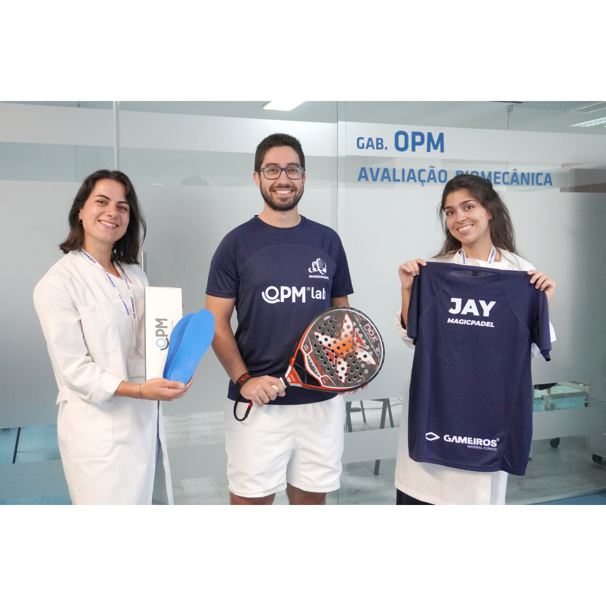 OPM®lab x PADEL - Gameiros Material Clínico